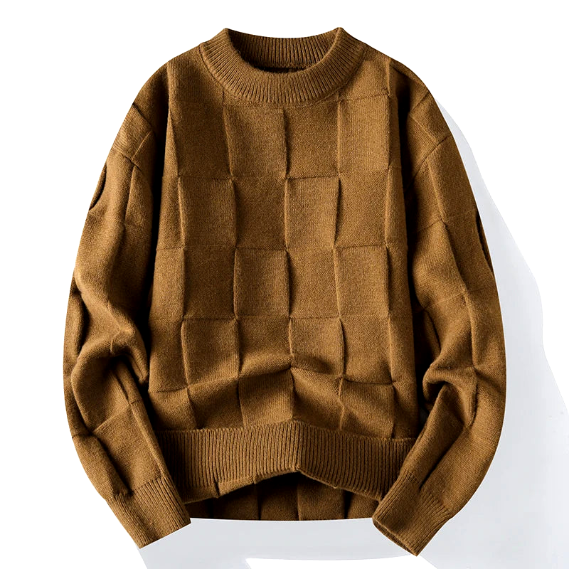 Textured Knit Pullover – WESTON MILAN